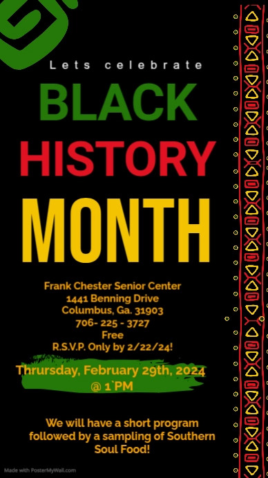 black history month, Hispanic heritage | PosterMyWall