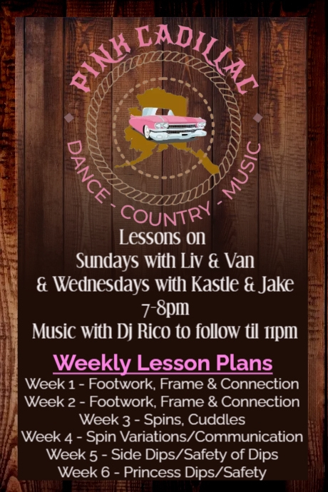 Copy of Country line dancing flyer template (1) | PosterMyWall