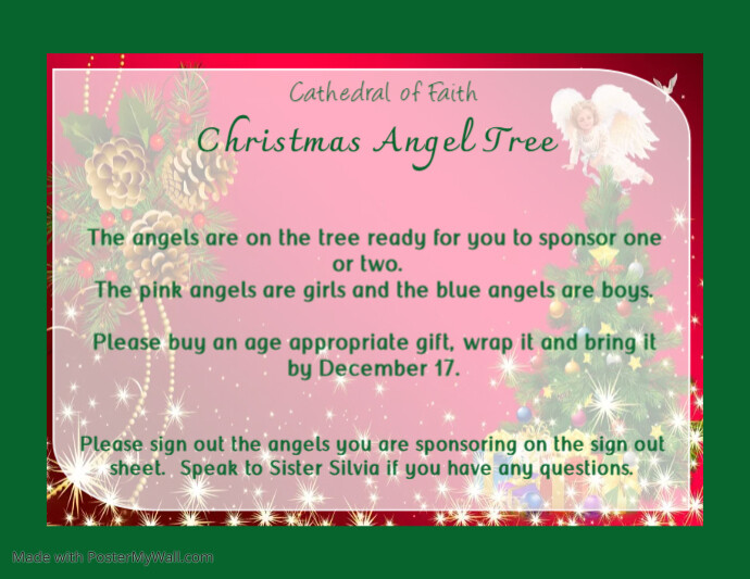 angel tree 2023 | PosterMyWall