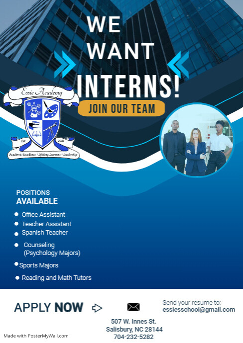 Hiring Template | PosterMyWall