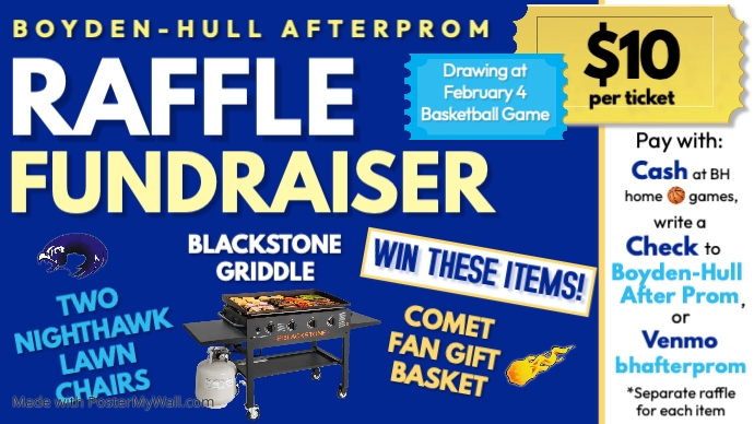 Afterprom Raffle 2022 | PosterMyWall