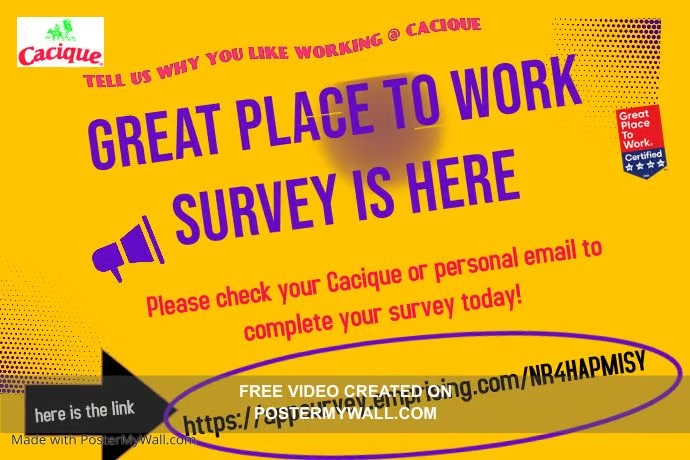 Copy of GPTW IS HERE POSTER-EL SOL | PosterMyWall