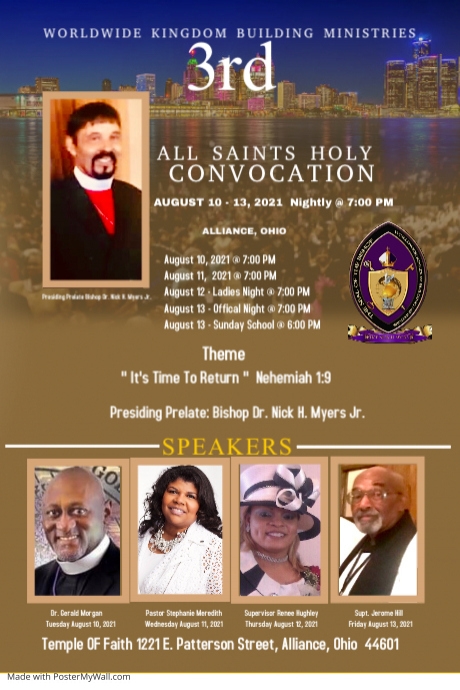Copy of Holy Convocation Flyer | PosterMyWall