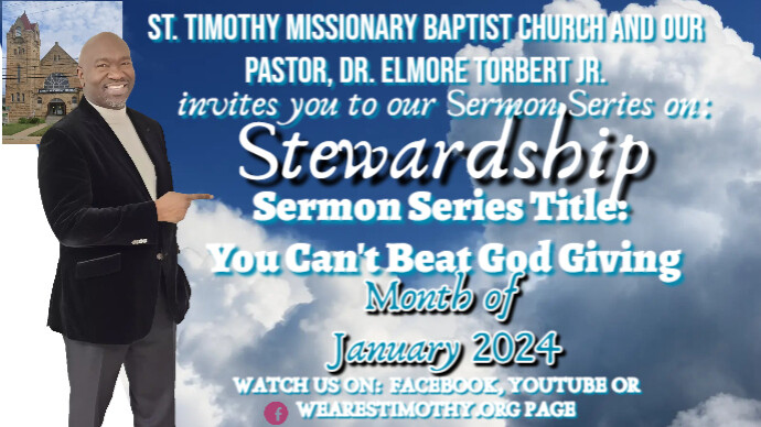 Stewardship Worship Service | PosterMyWall