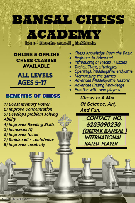 Chess Club (1) | PosterMyWall