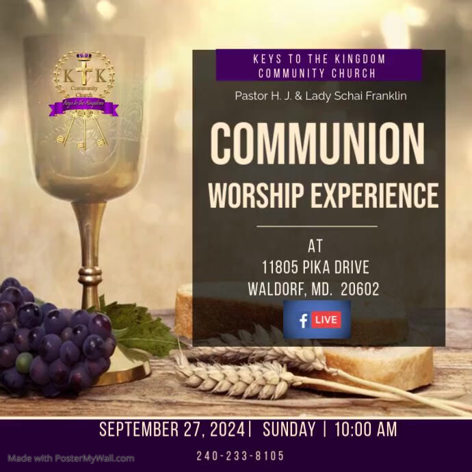 Copy of Lights online communion service instagram vid | PosterMyWall