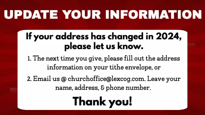 Update your Info | PosterMyWall