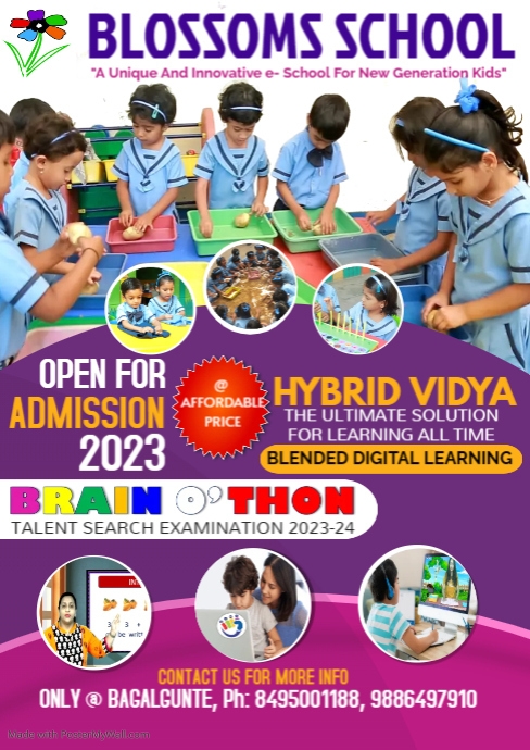 School Flyer Template | Admission Open | PosterMyWall