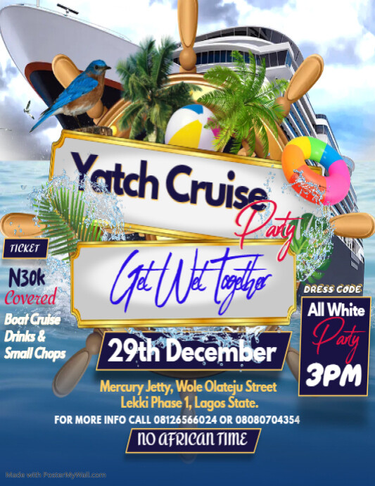 cruise party | PosterMyWall