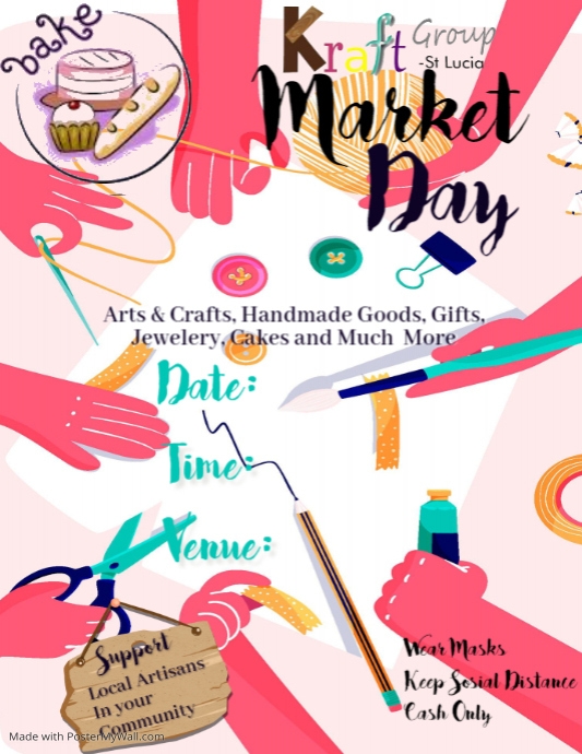 Copy of Arts and Crafts Flyer Template | PosterMyWall