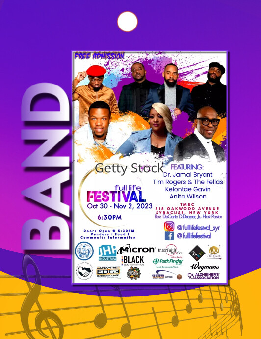 flf BAND Badge (1) | PosterMyWall