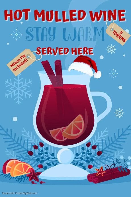 Hot Mulled wine Poster | PosterMyWall