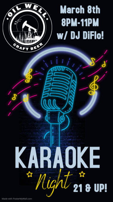 Karaoke | PosterMyWall