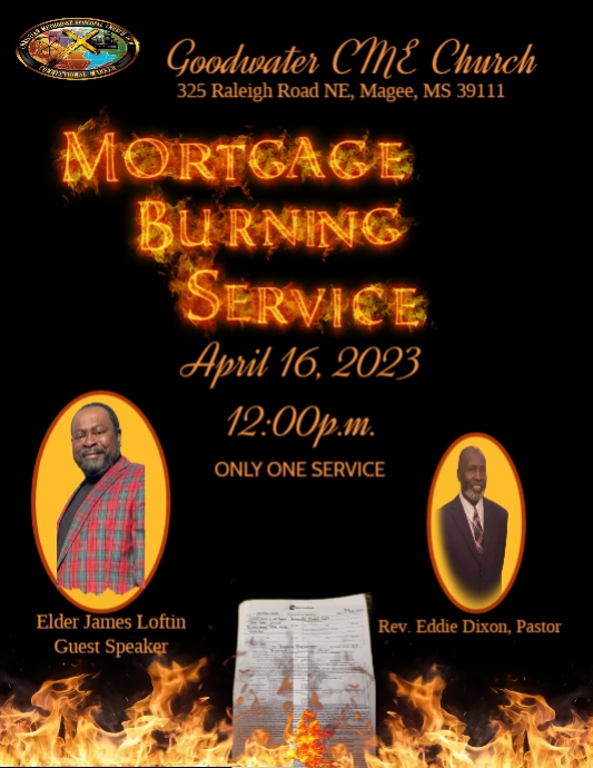 Mortgage Burning Service | PosterMyWall