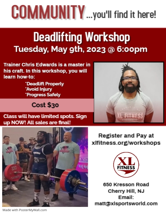 Copy of Gym (6) | PosterMyWall