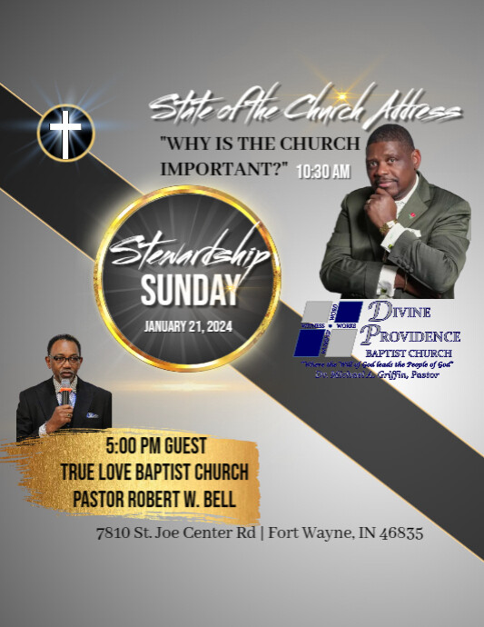 Stewardship Sunday | PosterMyWall