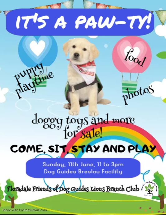 Dog Birthday Invitation (1) | PosterMyWall