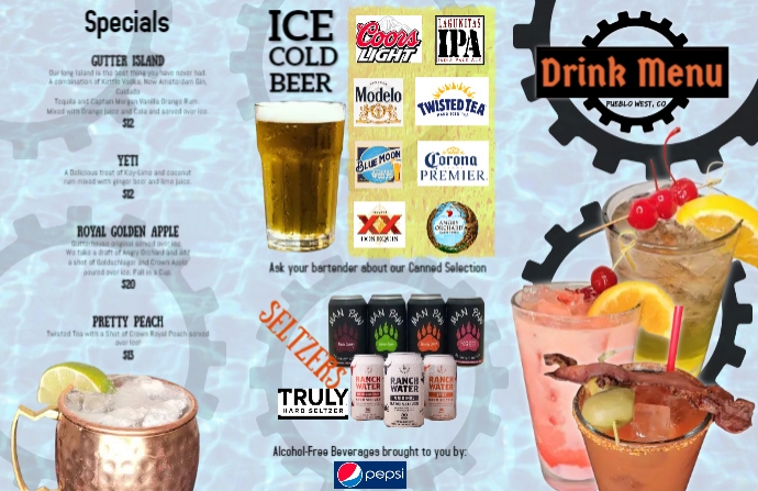 Copy of Liquor menu Outside | PosterMyWall