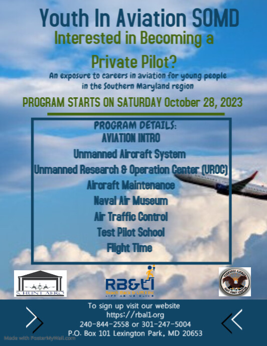 Copy of Flight School Flyer Template | PosterMyWall