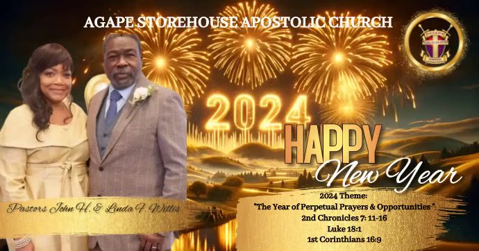 happy new year church design template | PosterMyWall