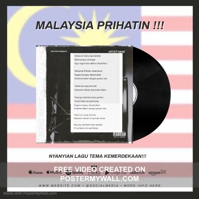 Copy of "New Single" NEW ALBUM RELEASE PROMO AD | PosterMyWall