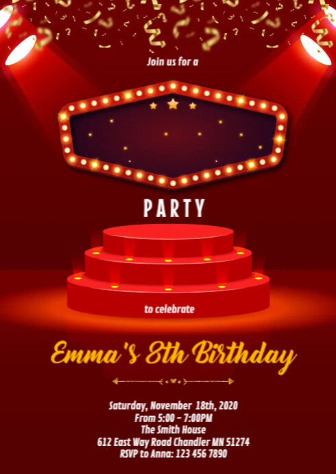 Game show party invitation | PosterMyWall