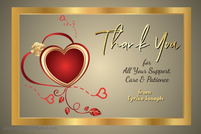 Thank You Card | PosterMyWall