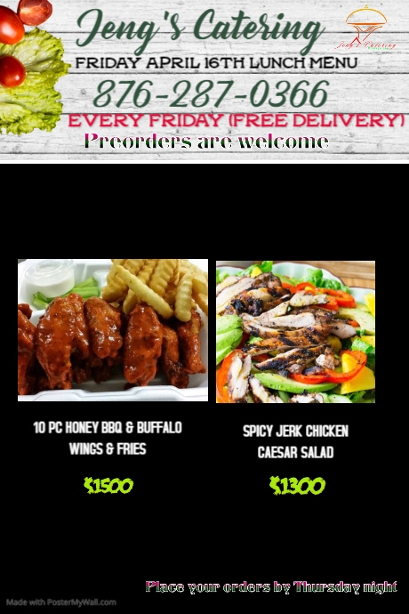 Copy of Lunch Special Poster Template | PosterMyWall