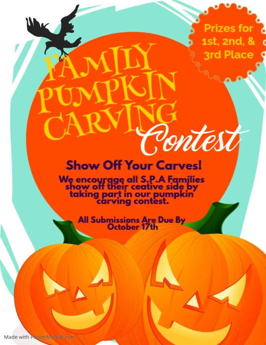 Pumpkin Carving Contest Flyer | PosterMyWall