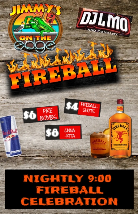 FIREBALL FRIDAYS | PosterMyWall