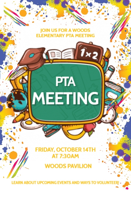 Parent Teacher Association Meet Up Flyer (1) | PosterMyWall
