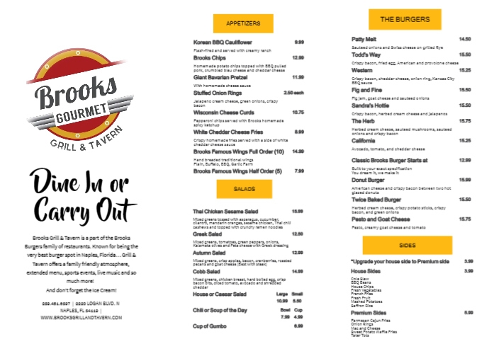 Cafe Diner Restaurant Leaflet | PosterMyWall
