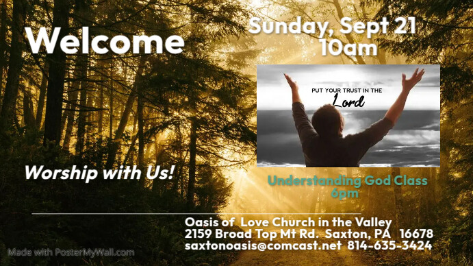 sermon topic series church flyer faithfulness | PosterMyWall