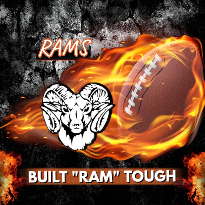 coach J3 built ram tough 8-14-23 | PosterMyWall