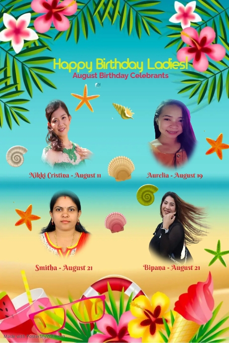 simple summer cool theme | PosterMyWall