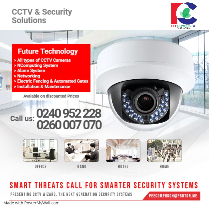CCTV Flyer Template | PosterMyWall