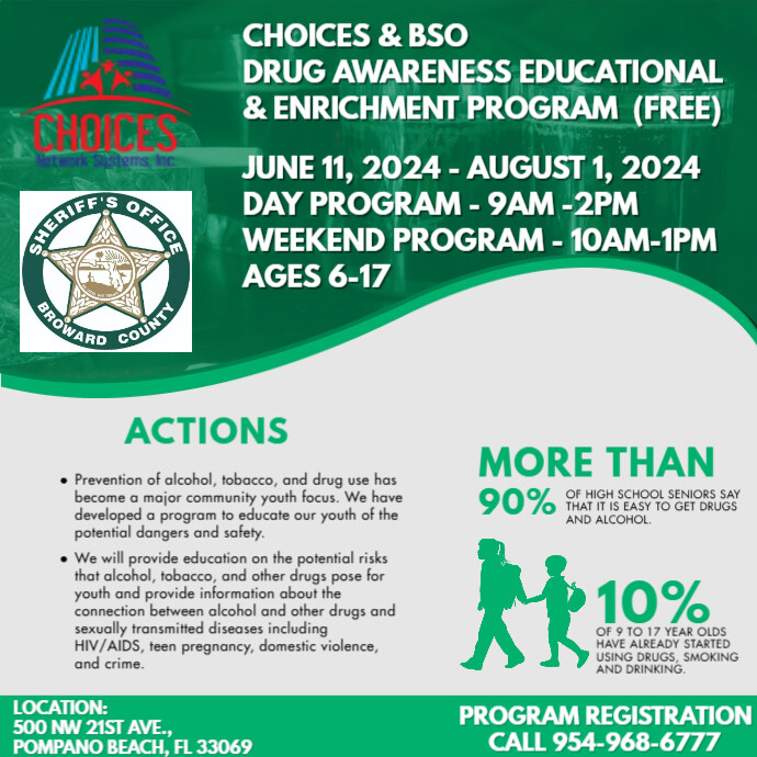 ATOD Substance Abuse Infographic Social Media | PosterMyWall