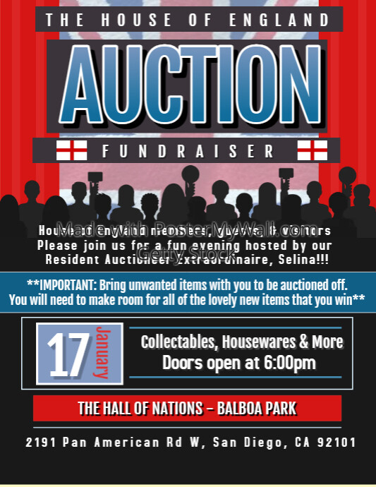 Copy of Auction | PosterMyWall