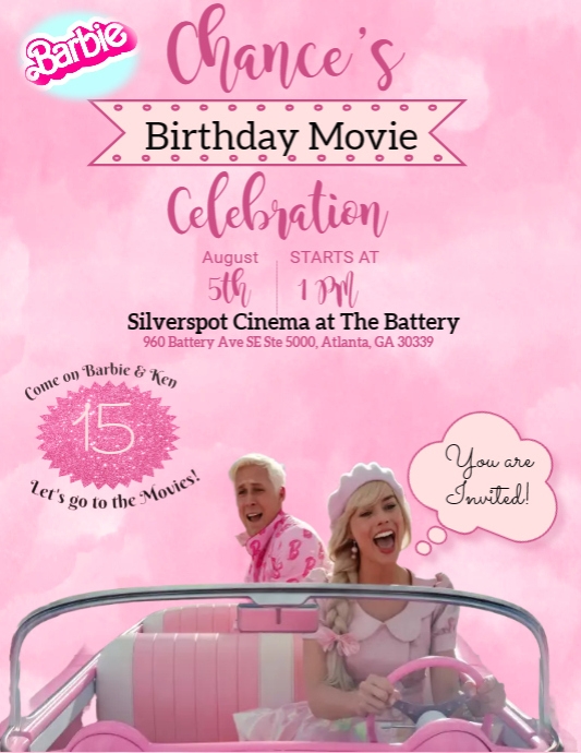 Barbie Birthday | PosterMyWall