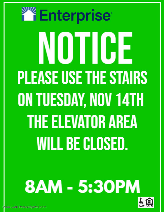 notice flyer | PosterMyWall