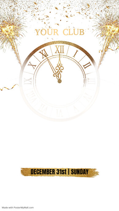 New Year Display | PosterMyWall