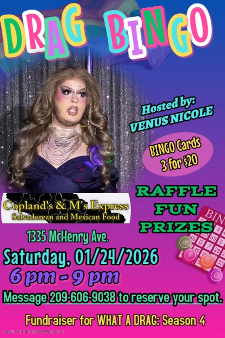 Copy of Drag Queen Bingo | PosterMyWall