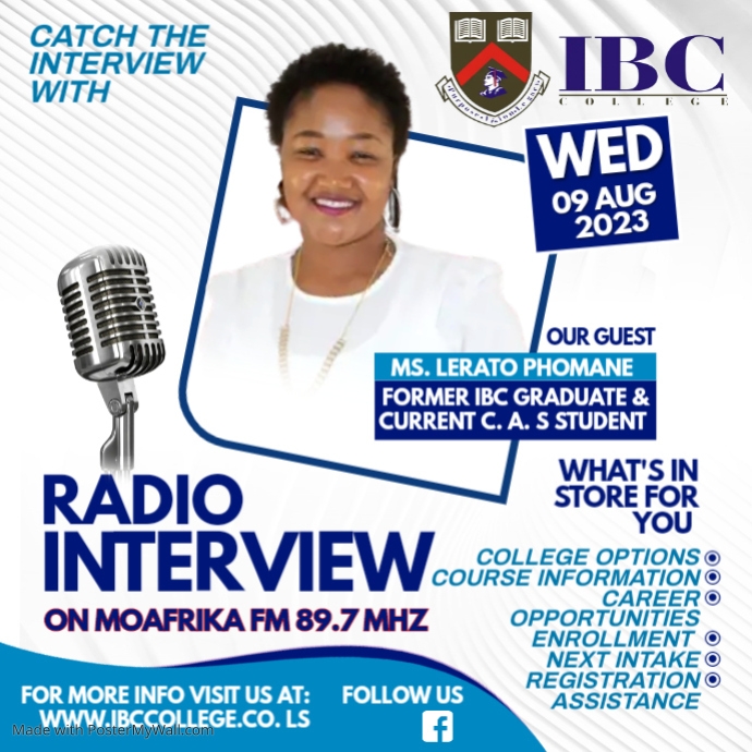 Copy of Interview flyer (1) | PosterMyWall