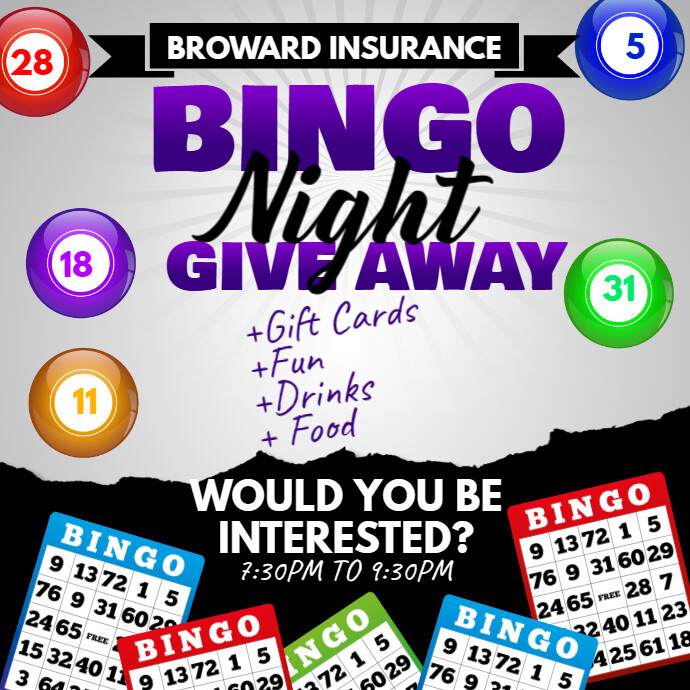 Copy of Bingo Night Flyer | PosterMyWall
