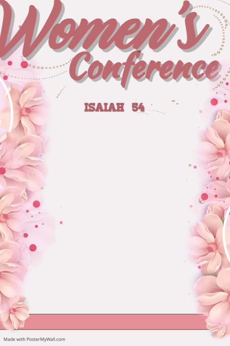 Copy of A women's conference | PosterMyWall