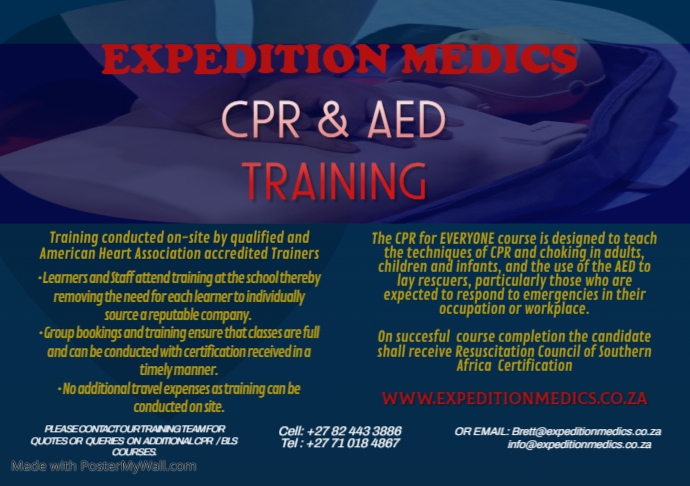 CPR Training | PosterMyWall