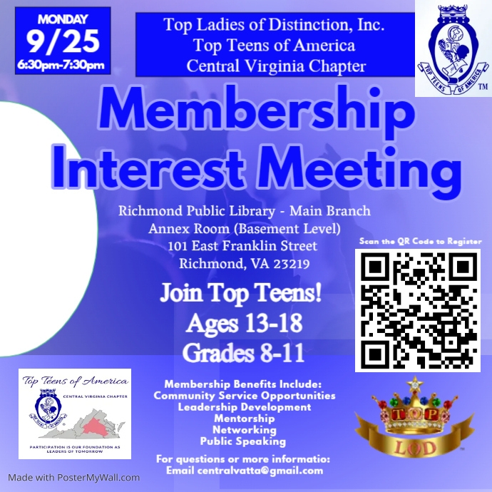 TTA Membership Interest Meeting (1) | PosterMyWall