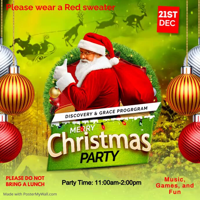 christmas party | PosterMyWall