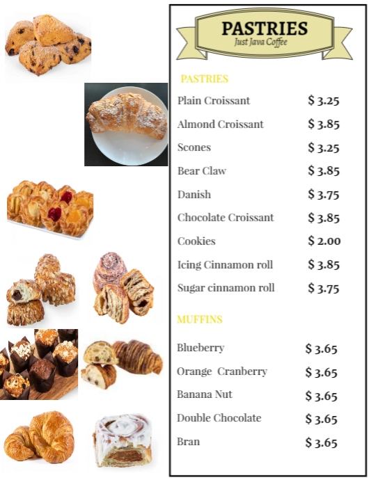 LAST 2023 Bakery Price List Sweets Dessert Price Offers (1) | PosterMyWall