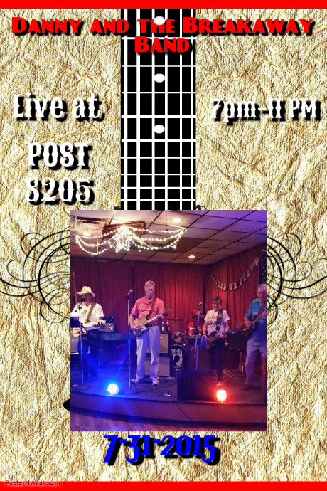 Danny and the Breakaway Band | PosterMyWall